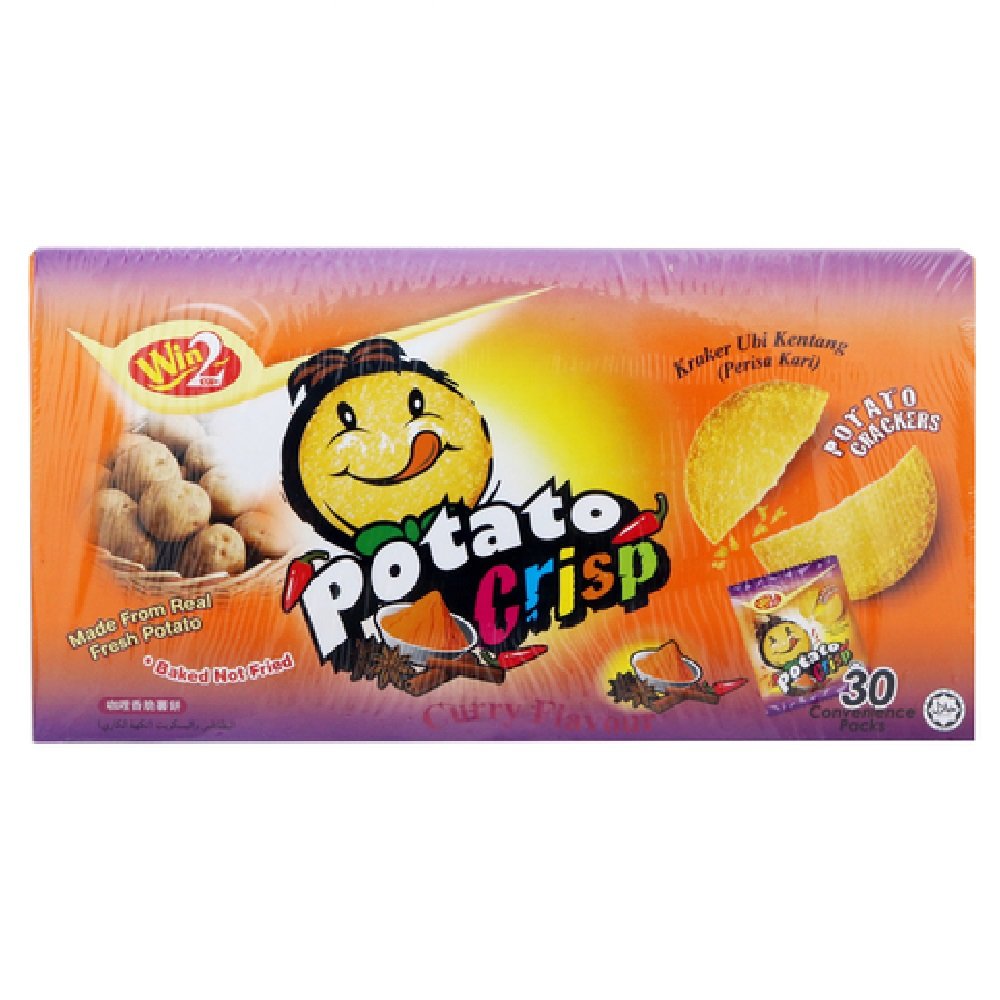 Amazon.com: Win2 Potato Crisp (628MART) (Curry, 90 Sachets)