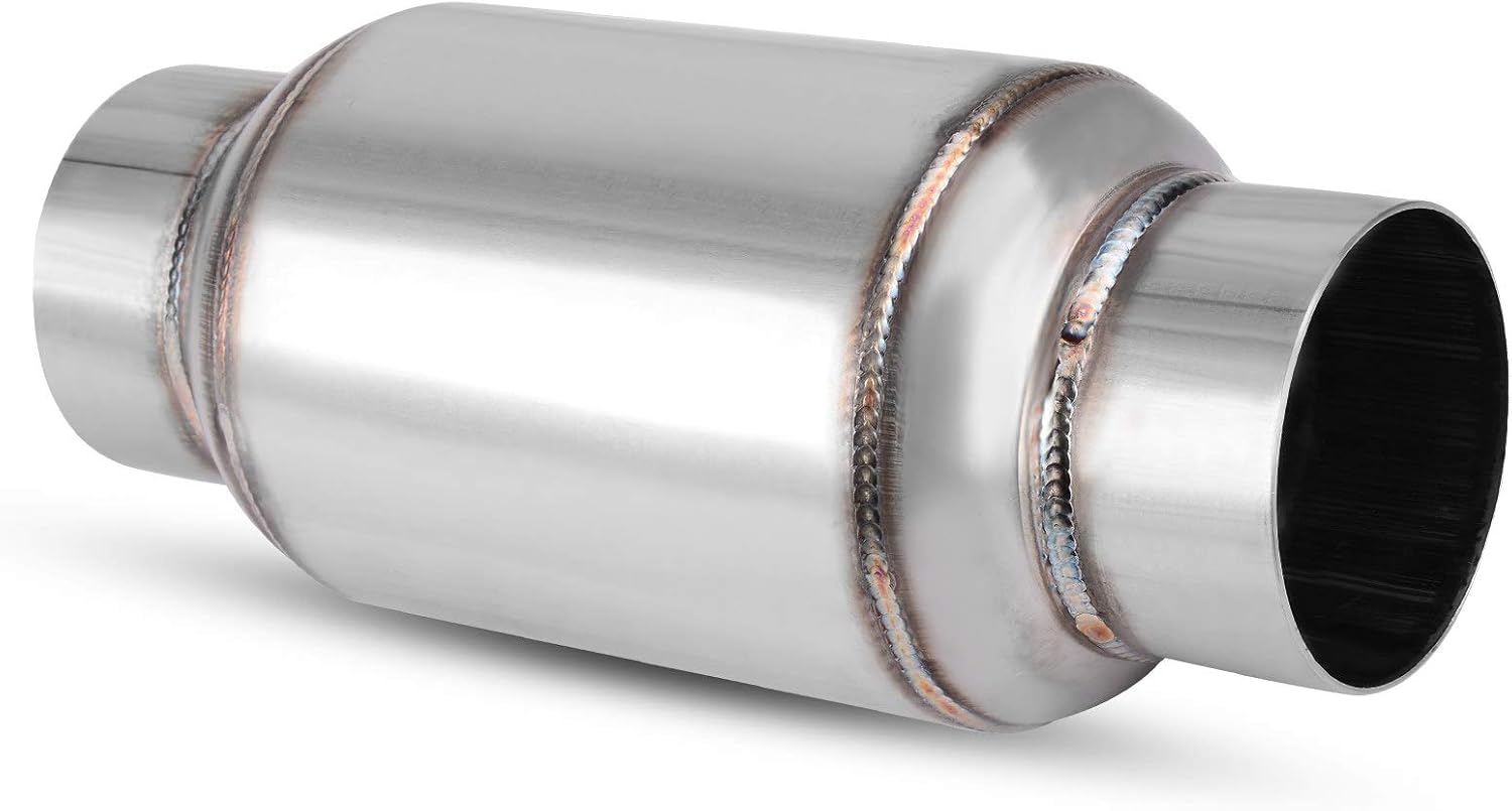 Amazon.com: 3 Inch Inlet/Outlet Muffler, AUTOSAVER88 Universal ...