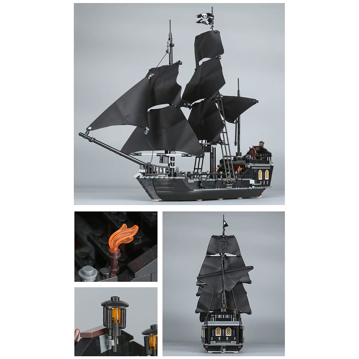 Mua Pirate Ship Black Pearl Building Blocks, Lego Compatible Blocks ...