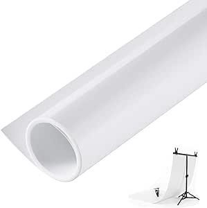 Amazon.com : Selens 48X80 Inch PVC Backdrop Matte&Smooth PVC Background White Background ...