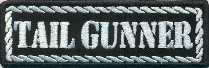 TAIL GUNNER Motorradclub Rankpatch Nametag Rangabzeichen Biker MC ...