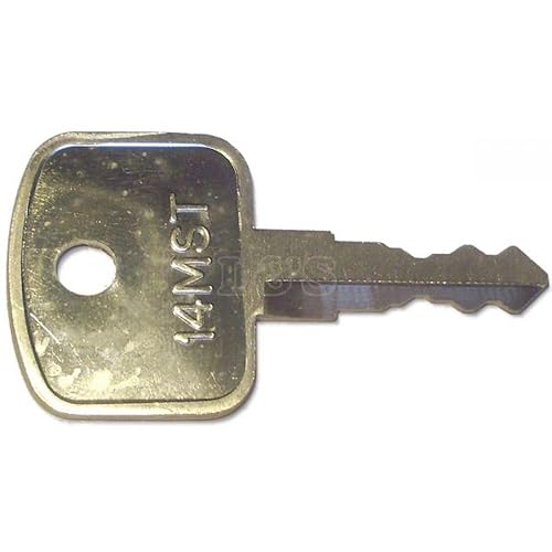14MST Master Key fits Bomag, JCB, Manitou, Skytrak, New Holland, Volvo ...