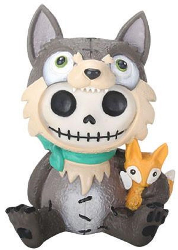 SUMMIT COLLECTION Furrybones Wolfgang Signature Skeleton in Wolf ...