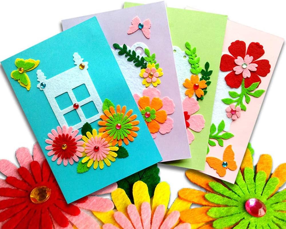 Amazon Card Making Kits DIY Handmade Greeting Card Kits For Kids 