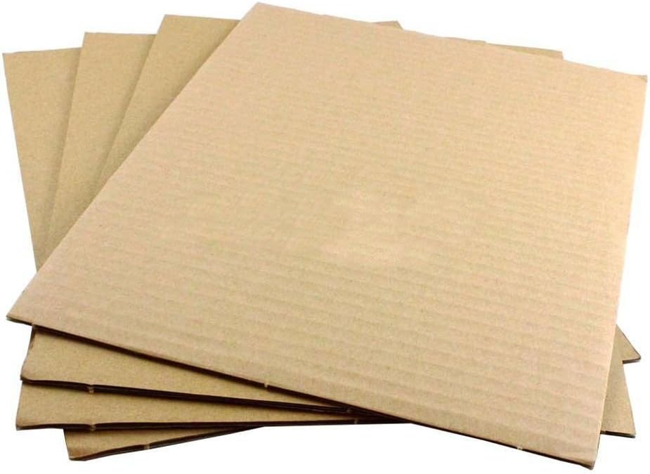 Amazon.com: NEW 100 8.5x11 Corrugated Cardboard Pads Inserts Sheet 32 ...