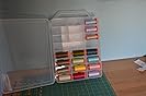 Creative Options 10.13 x 3.25 x 14.25-inch Thread Organizer, Clear ...