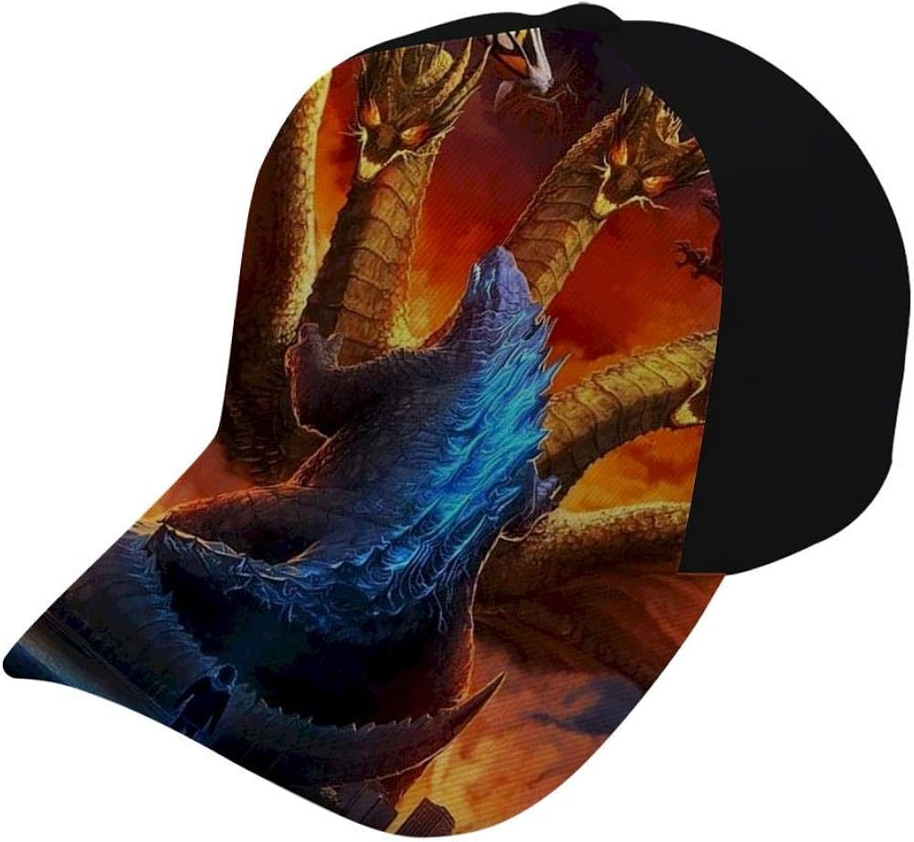 Amazon.com: Godzilla King of The Monsters 2019 Adjustable Unisex ...