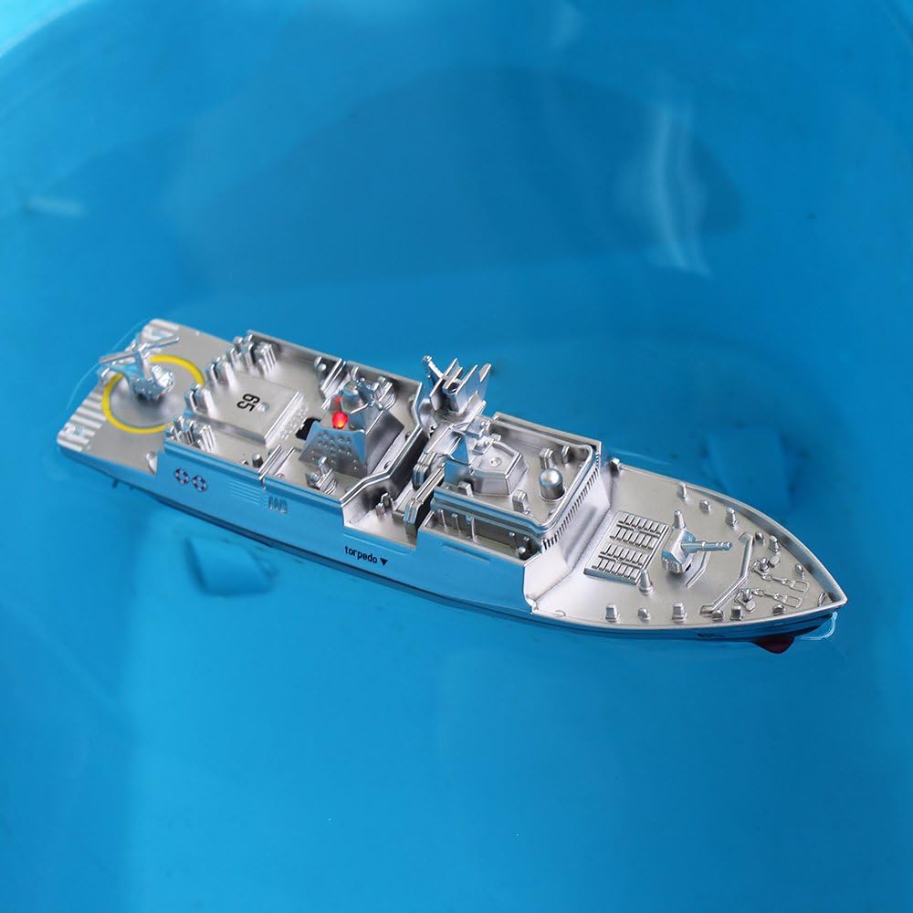 Tipmant Military RC Naval Ship Vessel Model Remote Control Boat ...