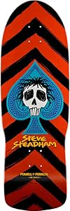 Amazon.com : Powell Peralta Skateboards Steve Steadham Spade Deck (Blue ...