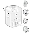 Amazon.com: International Travel Adapter Set, US to UK/EU/South Africa ...