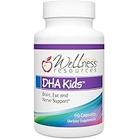 Amazon.com: DHA Kids - Mercury-Free Fish Oil 135 mg DHA/150mg Omega 3s ...