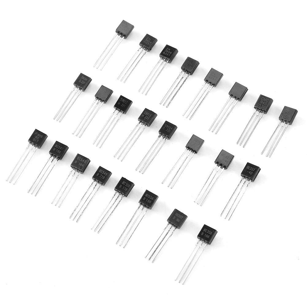 Prodotti per semiconduttori 840 pezzi NPN PNP TO-92 2N2222A-BC558 morsetti di rete Transistor ...