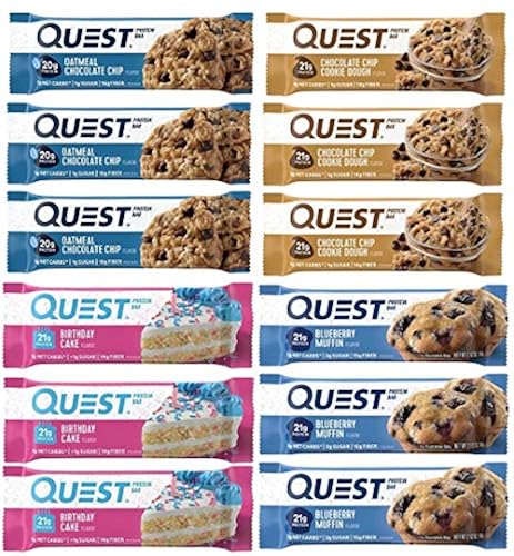 Quest Nutrition Protein Bar Delectable Dessert Variety Pack 1. Low Carb ...