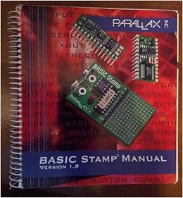 BASIC Stamp Programming Manual, Version 1.9: Inc Parallax: Amazon.com: Books