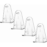Amazon.com: Cutelec 4pcs Hold Down Bracket Clear Plastic Blinds Bottom ...