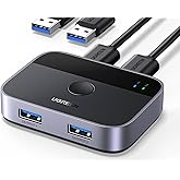 Amazon.com: MT-VIKI 1 in 2 Out USB 3.0 Switch 2 in 1 Out Bi-Directional ...