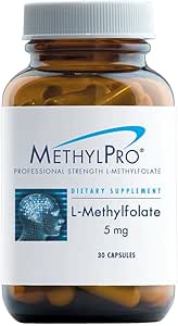 Amazon.com: MethylPro 5mg L-Methylfolate (30 Capsules) - Professional ...