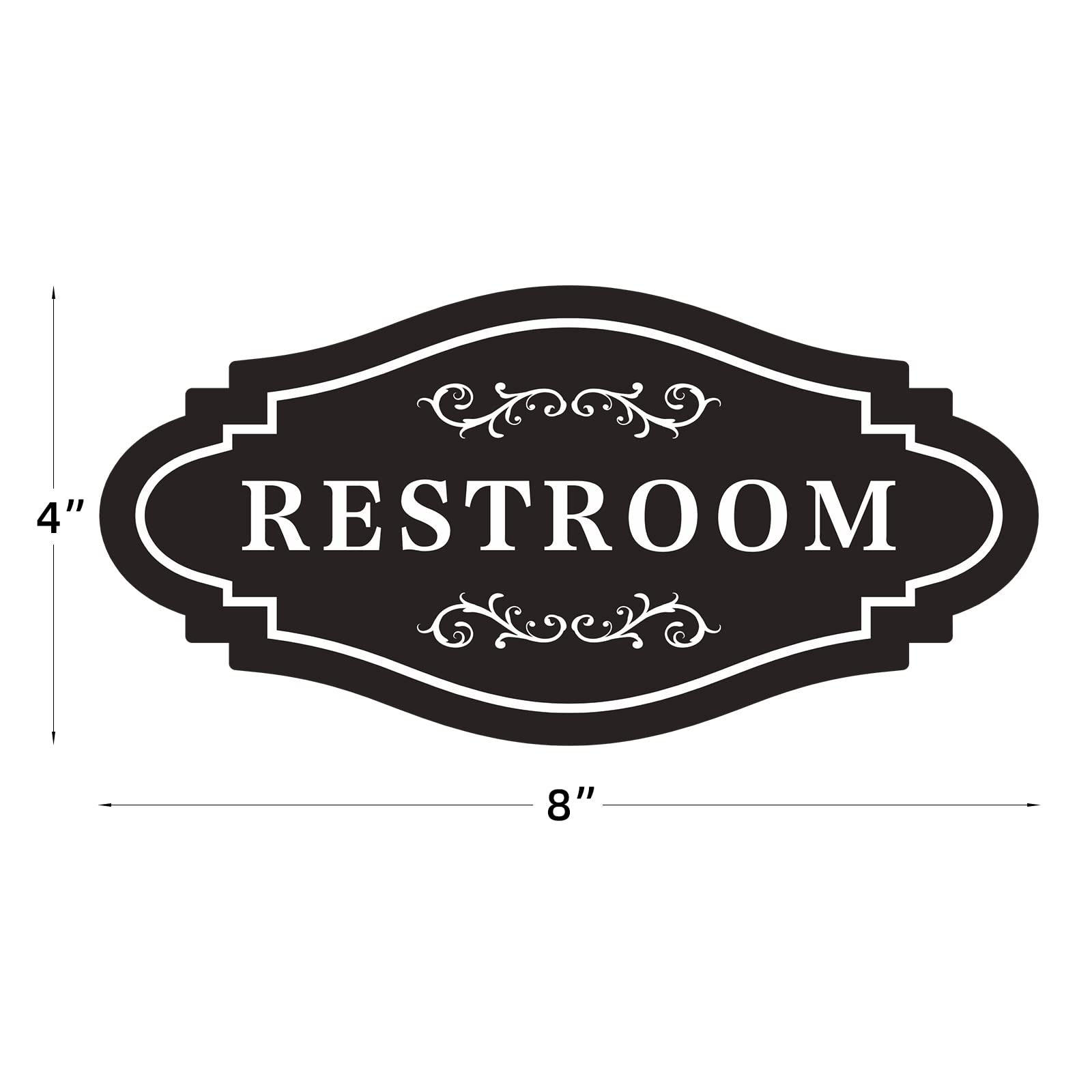 Mua Restroom Sign,restroom signs for business,restroom sign for home ...