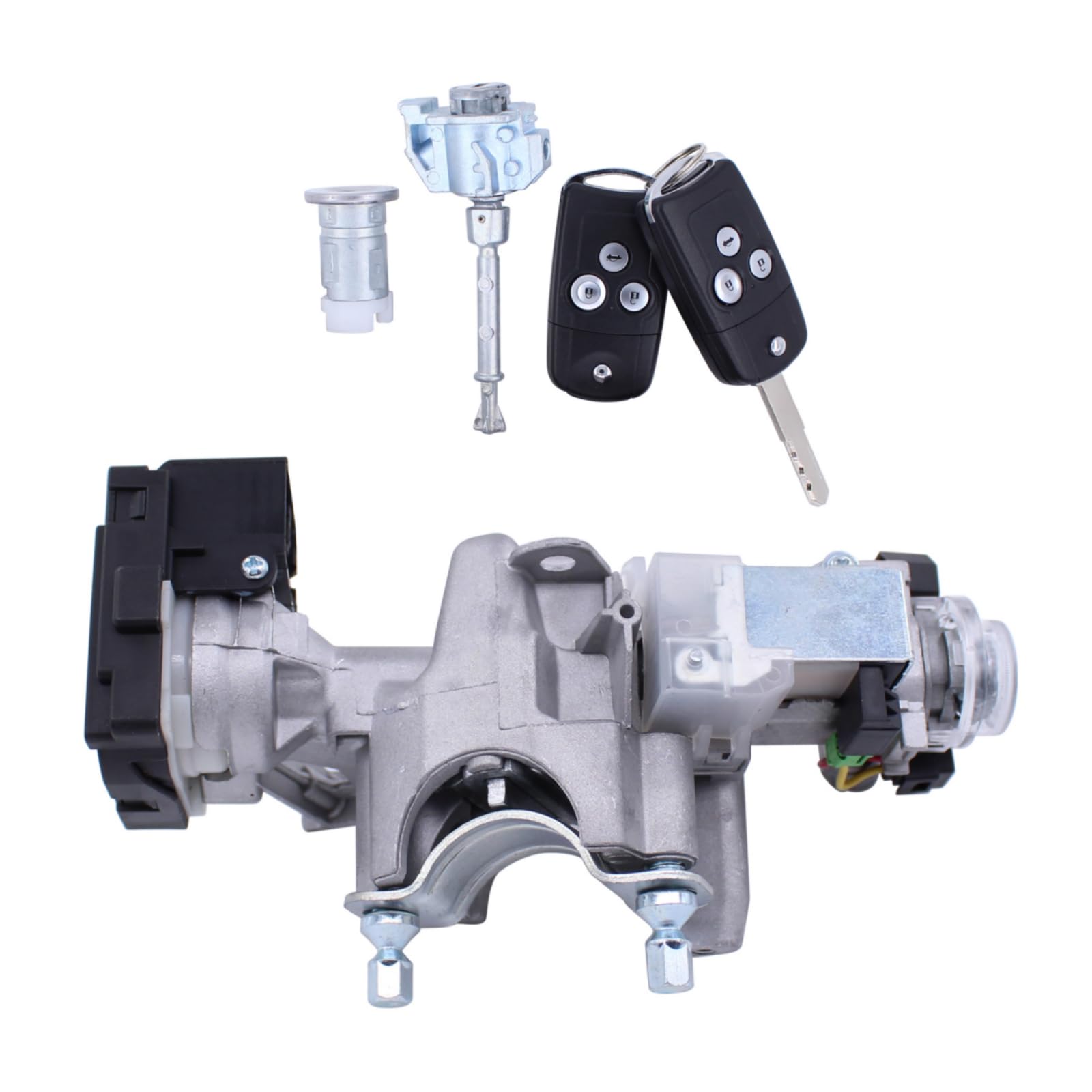 MOTOKU MOTOKU Ignition Switch and Door Lock Cylinder with Key Shell Set ...