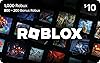 Roblox Digital Gift Card - 1,000 Robux [Includes Exclusive Virtual Item ...