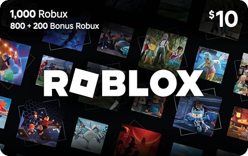 Roblox Digital Gift Card - 1,000 Robux [Includes Exclusive Virtual Item ...