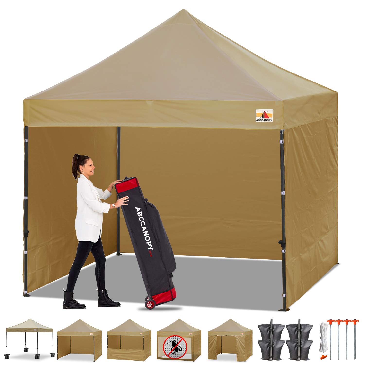 ABCCANOPY Canopy Tent Popup Canopy 10x10 Pop Up Canopies Commercial ...