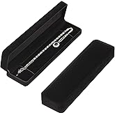 Amazon.com: 24 Pieces Velvet Bracelet Box Set Long Jewelry Box Necklace ...