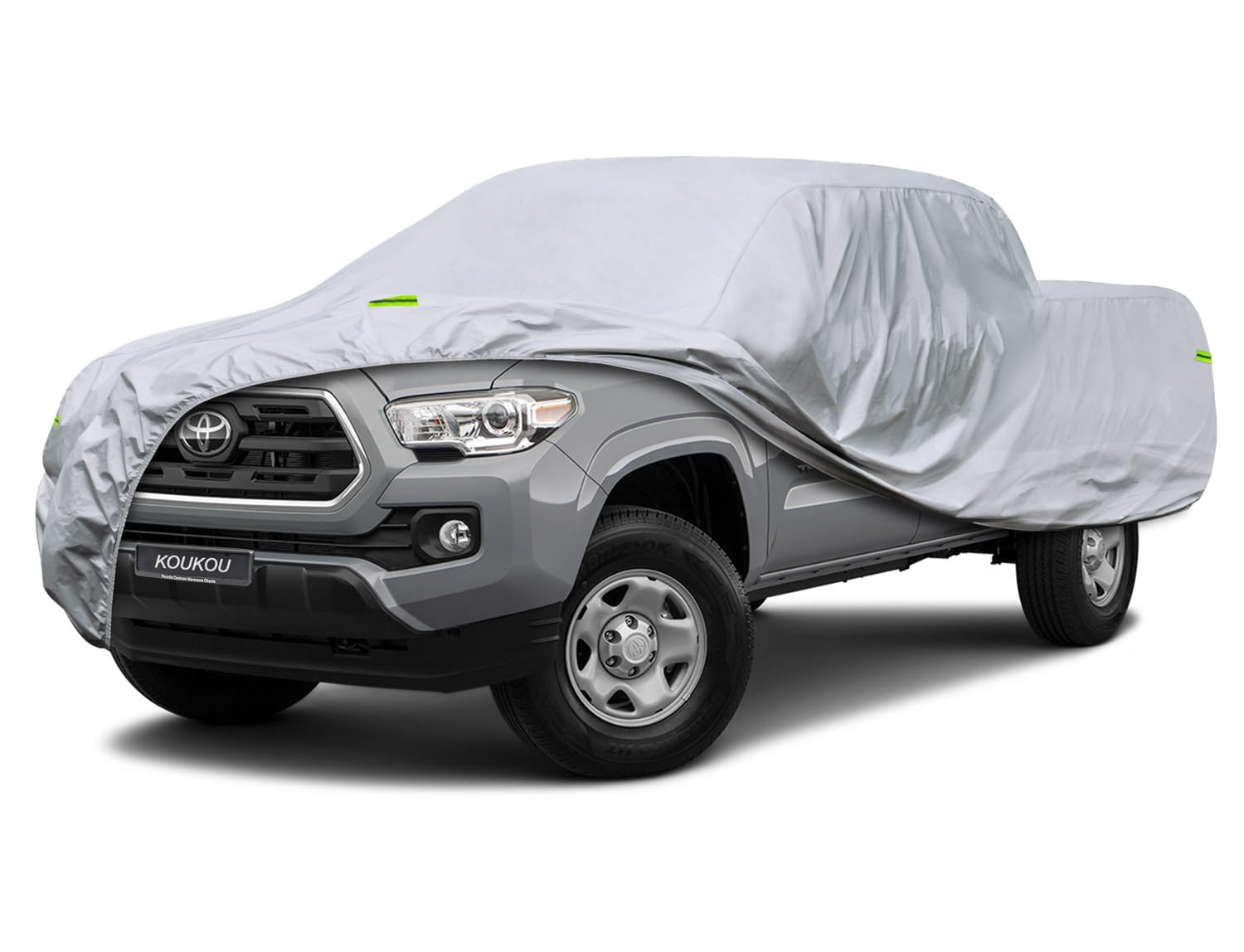KouKou Truck Cover Waterproof All Weather, 6 Layers Full Pickup Cover ...