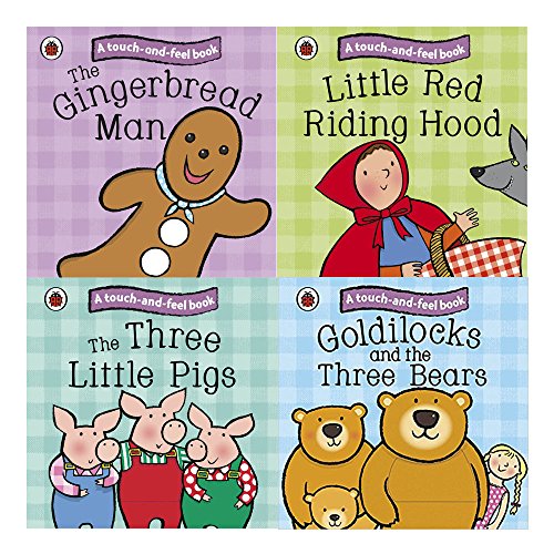 Buy Ladybird Touch and Feel Fairy Tales Collection 4 Books Set (The ...