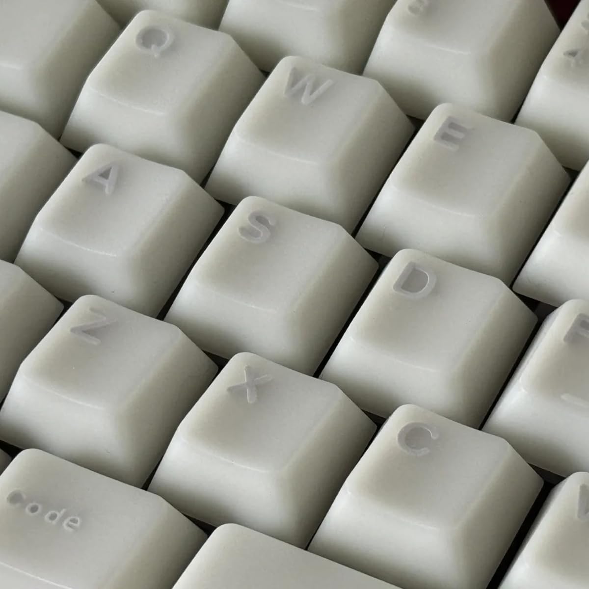 Mua White Jade PBT Keycaps, 113 Keys Cherry Profile White Semi ...