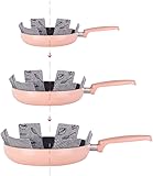 KitchenCraft Colourworks Anti-Scratch Pan Protectors, 38 cm (15 ...