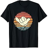 Amazon.com: Disney Mickey And Friends Hand Shaka Sign Sunset Vintage ...