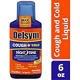 Amazon.com: Delsym 12 Hour Cough Relief Liquid, Grape Flavor- Day Or ...