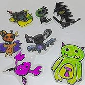 Original Shrinkles, Shrink Art Sheets Black Classroom Pack (50 Sheets ...