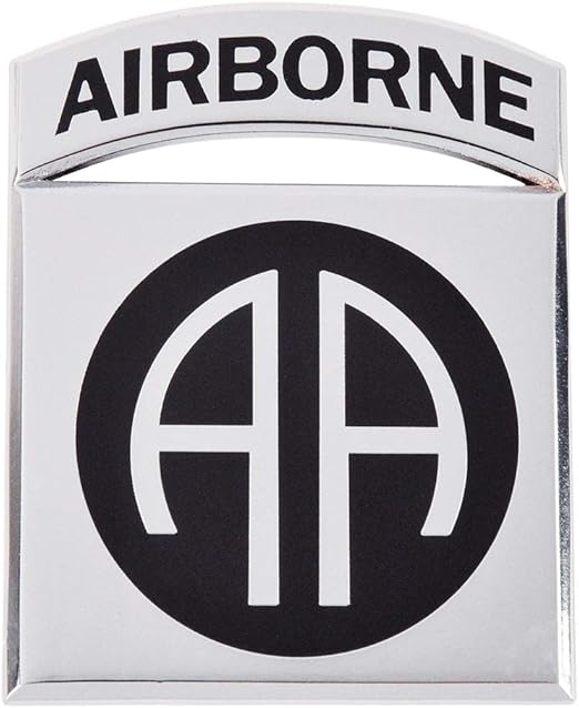 Amazon.com: 82nd Airborne Division Officially Licensed Metal Car Emblem ...