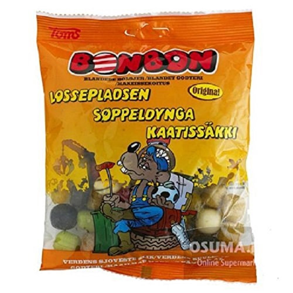 Buy 10 Bags x 170g of Toms BonBon Lossepladsen Mix - Original - Danish ...