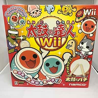 Amazon.com: Taiko No Tatsujin Wii(bundle W/tatacon) [Japan Import ...