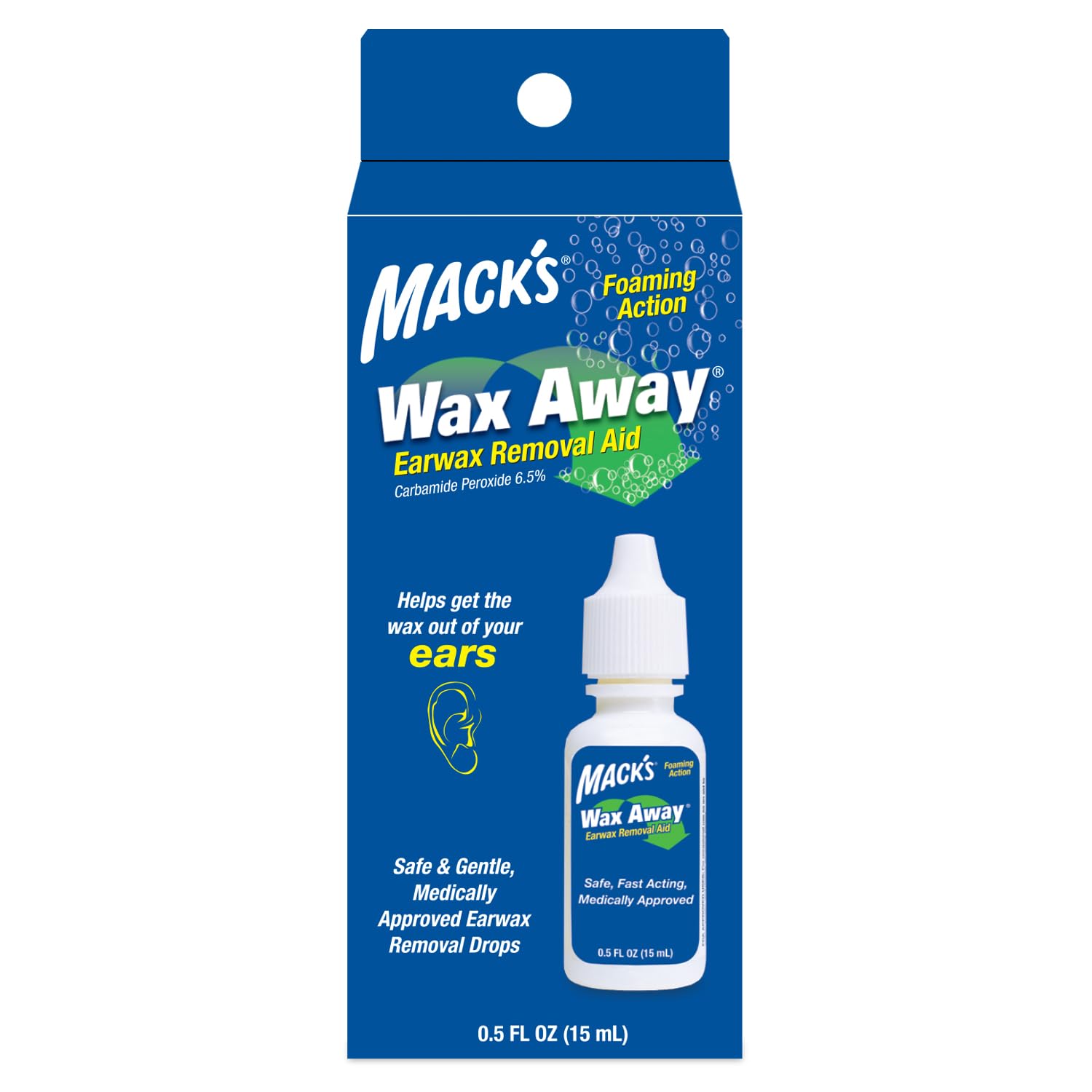 Mua Mack's Wax Away Ear Wax Removal Aid – 0.5 FL OZ Ear Drops with ...
