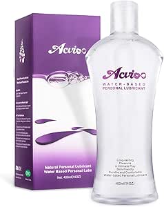 ACVIOO Natural Personal Lubricant, Water-Based Intimate Lube, Long ...