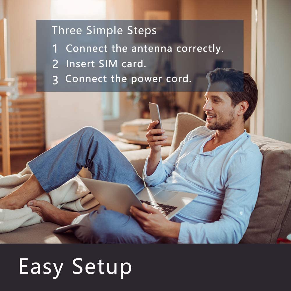 Mua 4G LTE Router, 300 Mbps Cat4 Wireless Wi-Fi Router, with Industrial ...