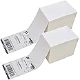 Amazon.com: Immuson 4 x 6 Direct Thermal Shipping Labels with Perforations, 2000 Fanfold Labels ...