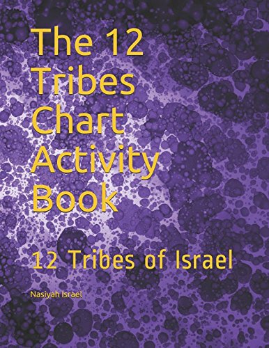 The 12 Tribes Chart Activity Book: 12 Tribes of Israel: Israel, Nasiyah ...
