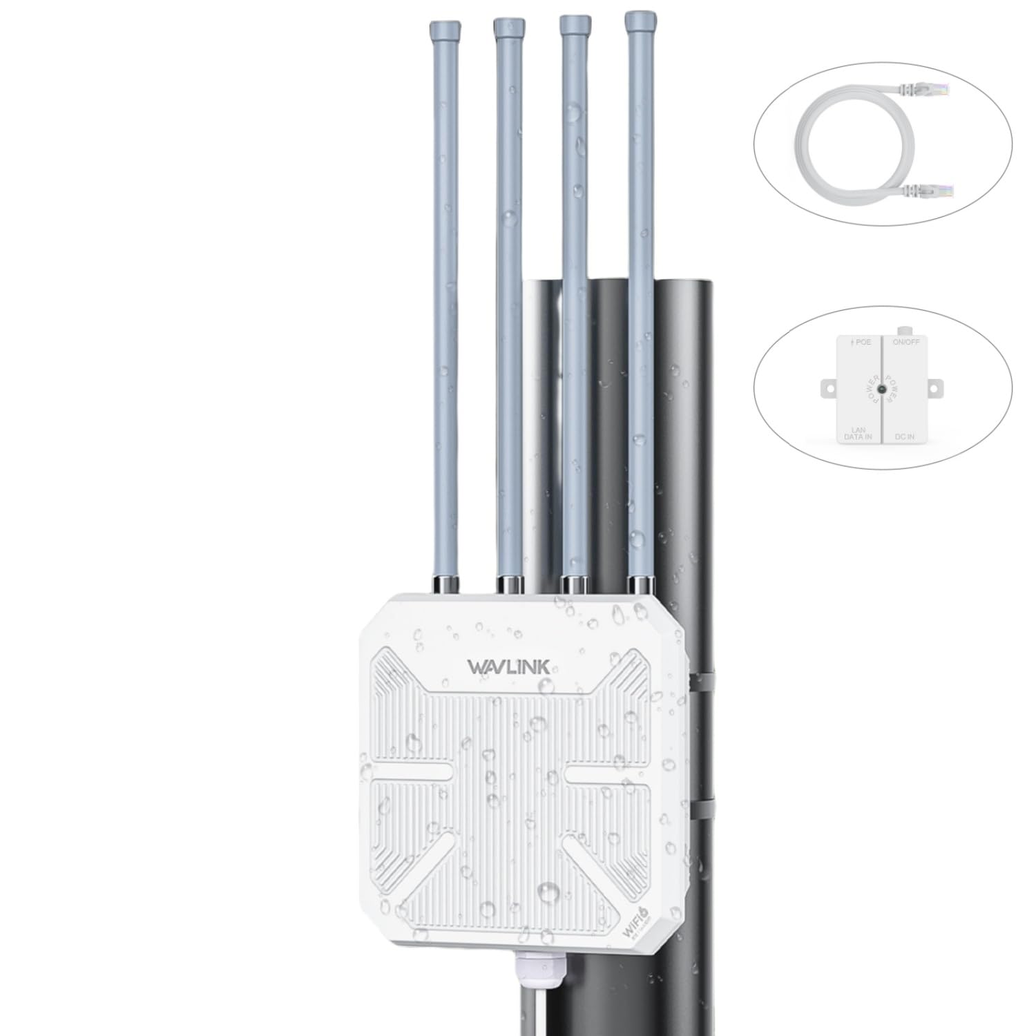 Mua WAVLINK AX1800 Outdoor WiFi Extender Long Range, Weatherproof WiFi ...