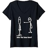 Amazon.com: Funny "Why The Long Face?" Stickman Costume - Stick Figure T-Shirt : Clothing, Shoes ...