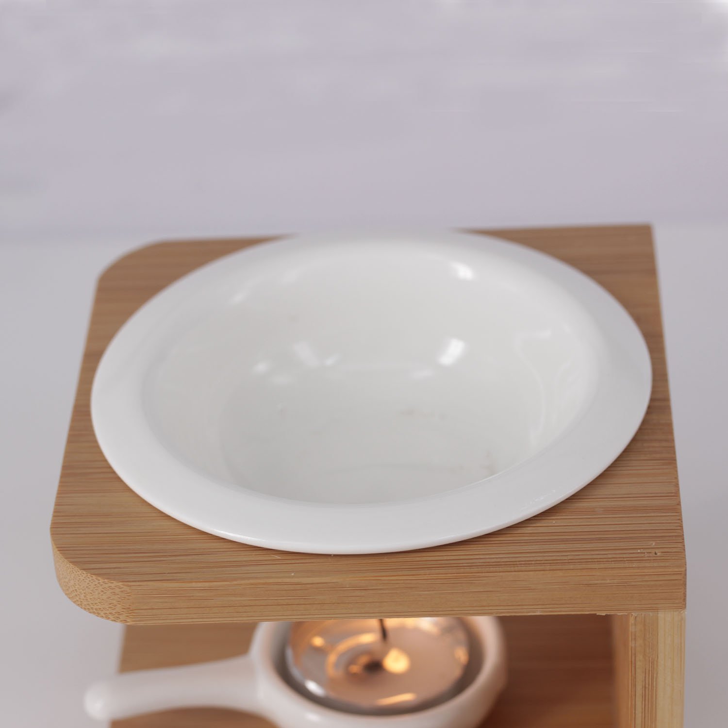 DELIWAY 100ML Ceramic Tea Light Holder,Essential Oil Burner Candle ...