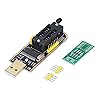 CH341A USB Programmer Board USB Debugging Module with SOP8 Chip for Motherboard Write, EEPROM ...