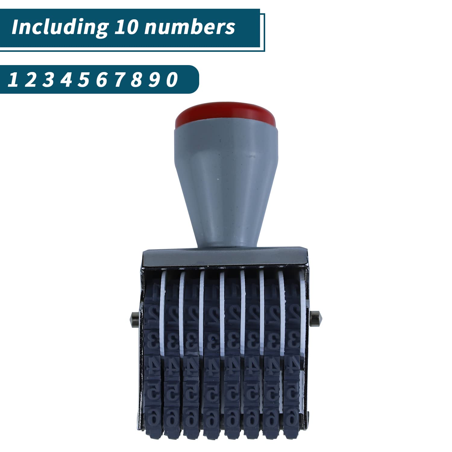 Mua 8 Digit Number Roller Stamps - Small Date Stamp Personalized Number ...