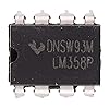 BOJACK LM358P Operational Amplifier IC LM358N LM358 DIP-8 Dual Operational Amplifier (Pack of 50 ...