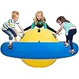 Amazon.com: Costzon Giant Inflatable Dome Rocker Bouncer, 88'' Kids ...