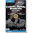 Amazon.com: BCW Current Comic Book Backing Boards - 500 Pack | 24 pt ...